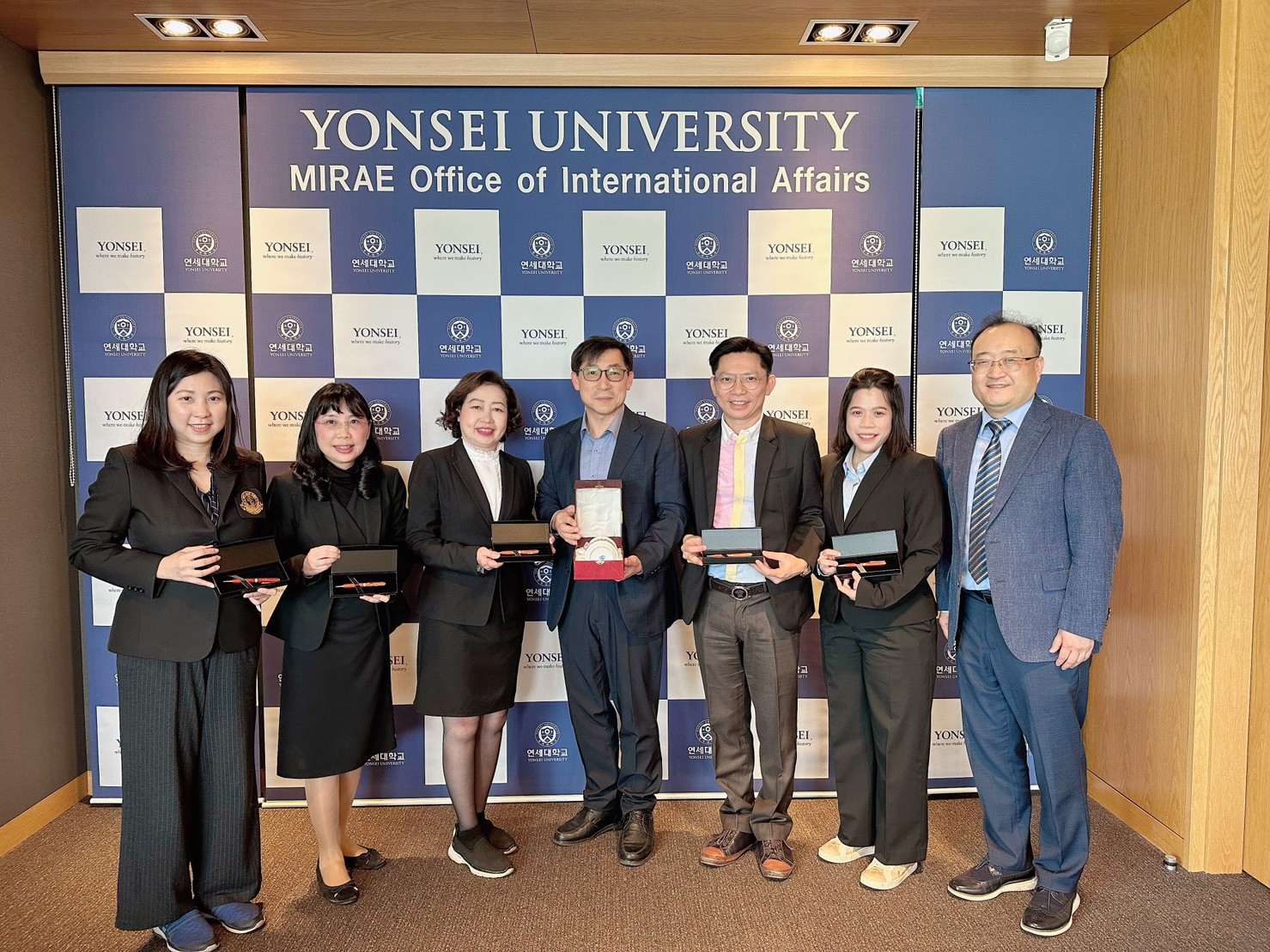 ผู้บริหารและคณาจารย์เยือน Yonsei University, Mirae Campus ภายใต้โครงการ One Faculty One MoU